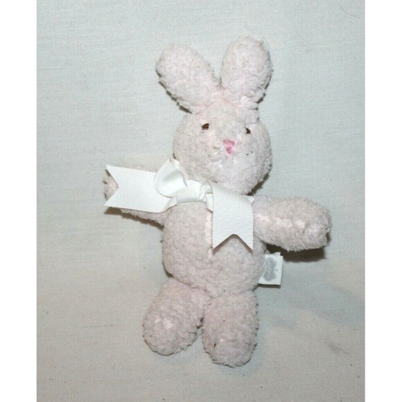 Mud Pie | Toys | Mud Pie Pink Plush Bunny Doll Toy Cute Fluffy Rabbit ...